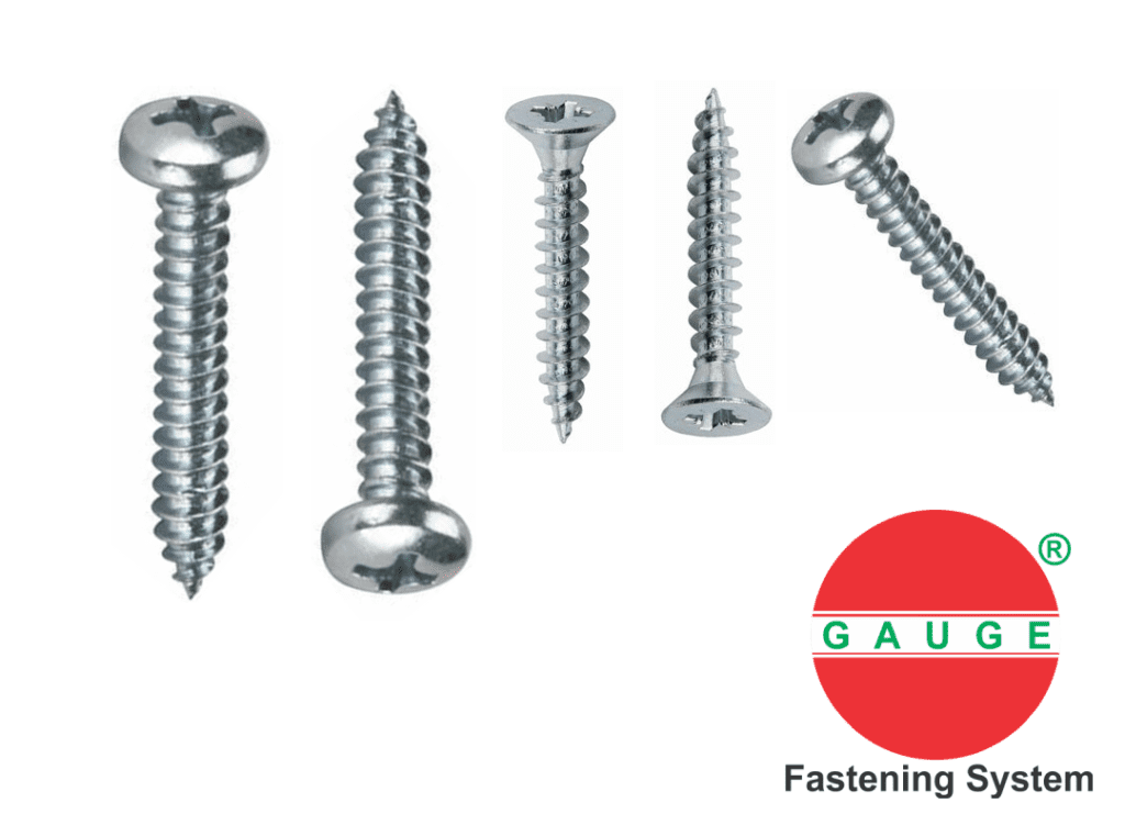 GAUGE - Self-tapping screws. - Shirazee Traders